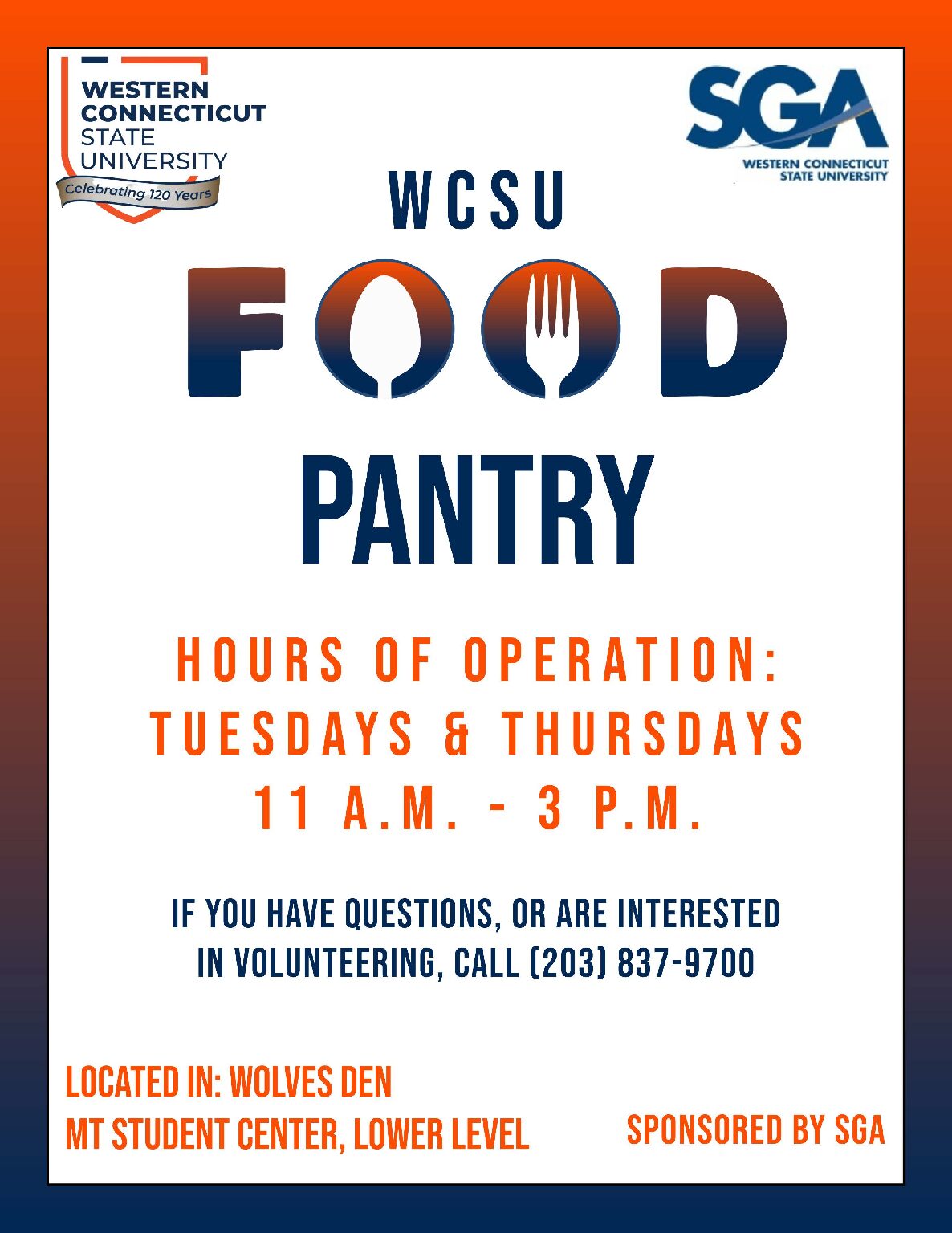 WCSU Food Pantry | Ancell School of Business