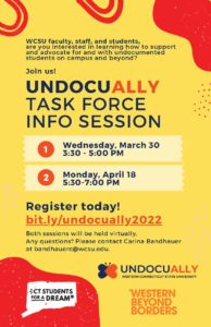 UndocuAlly TF Info Session – WCSU Events