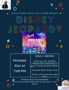 Disney Jeopardy – WCSU Events