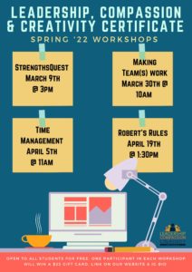 Computer Workshop Poster – Leadership