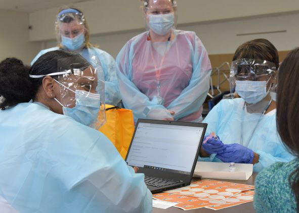Nursing Students COVID Vaccine Administration – WCSU News