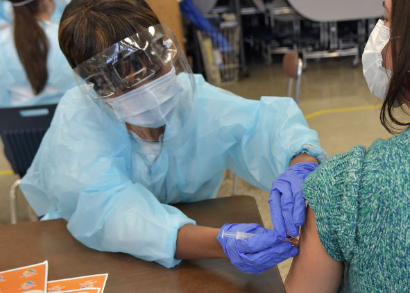 Nursing Students COVID Vaccine Administration – WCSU News