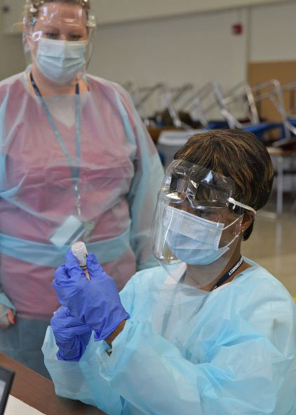 Nursing Students COVID Vaccine Administration – WCSU News