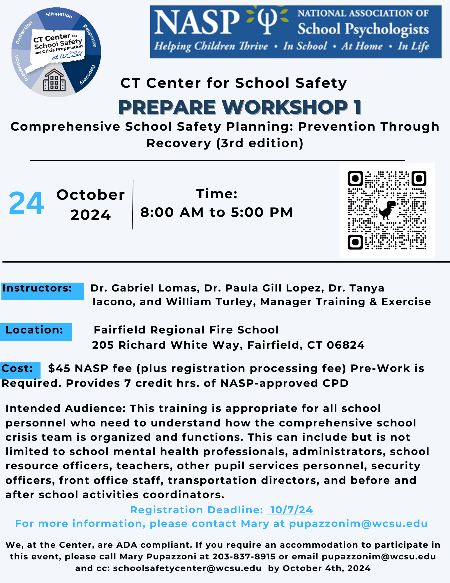 Training – Center for School Safety and Crisis Preparation