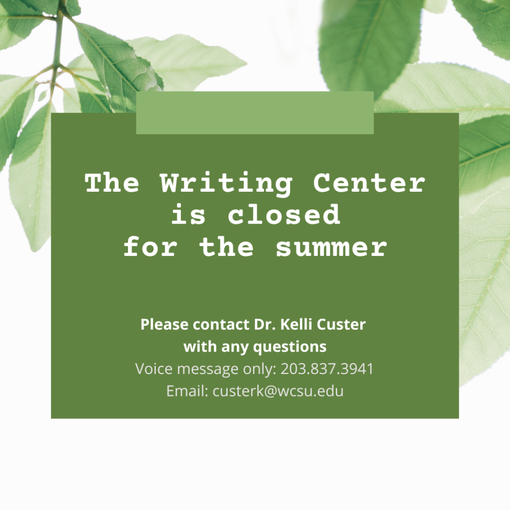 Writing Center – Western Connecticut State University